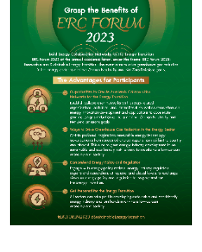 ERC Forum 2023 ”สร้างเครือข่ายความร่วมมือด้านพลังงานในช่วงเปลี่ยนผ่าน ...